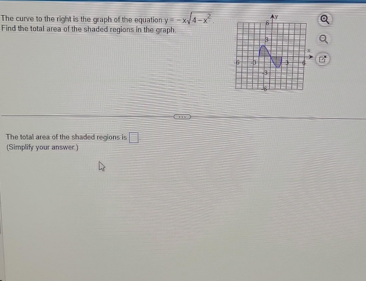 Solved The curve to the right is the graph of the equation | Chegg.com