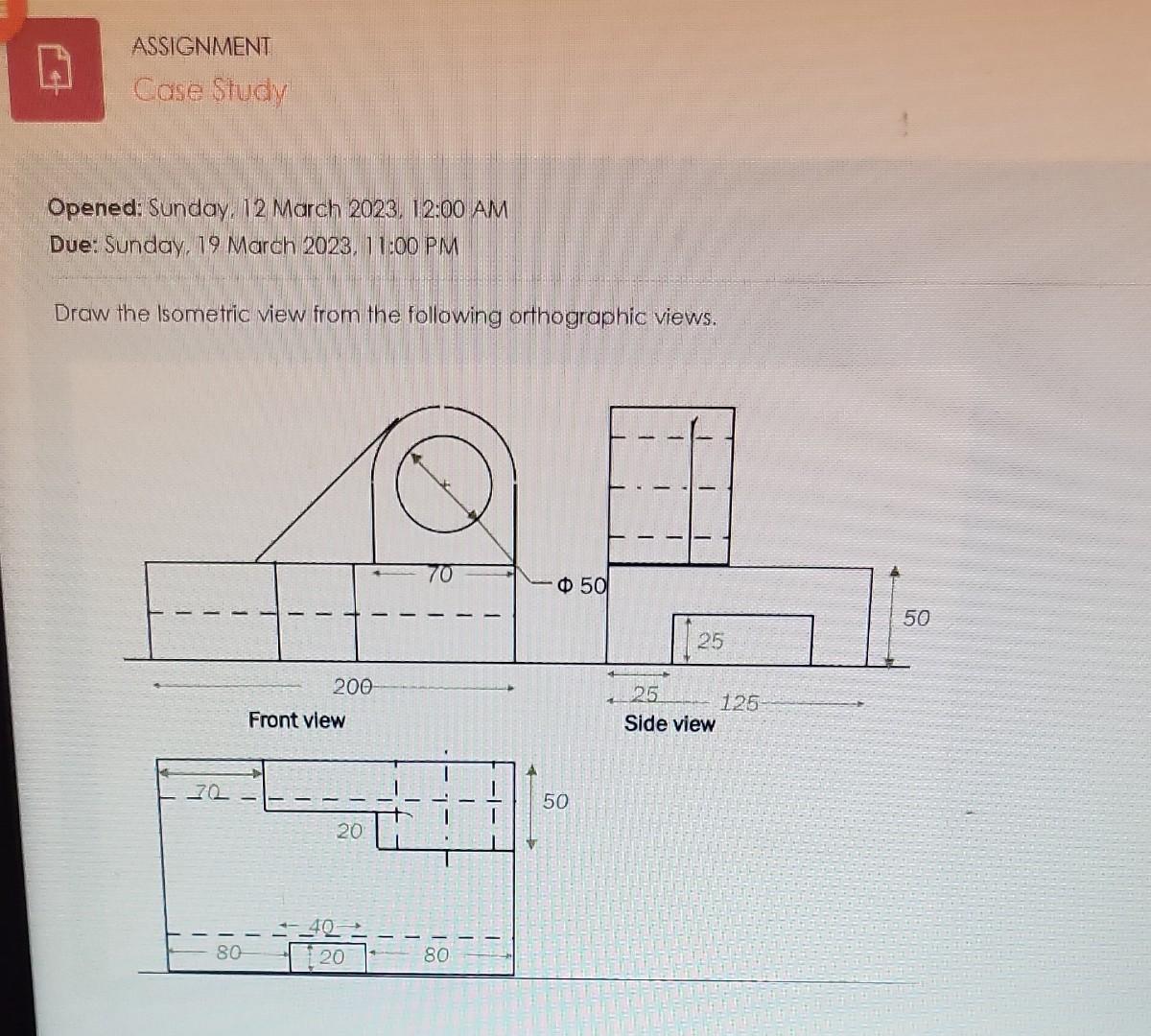 Solved ASSIGNMENT Case Study Opened: Sunday, 12 March 2023, | Chegg.com