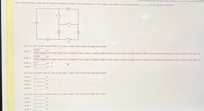 Solved each with a frament resistance of 68n, are connected | Chegg.com