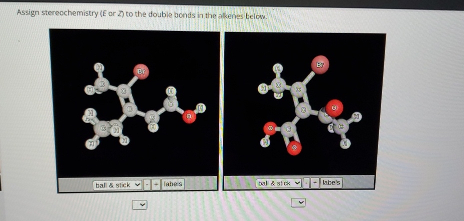 Solved Assign stereochemistry ( E ﻿or Z ) ﻿to the double | Chegg.com