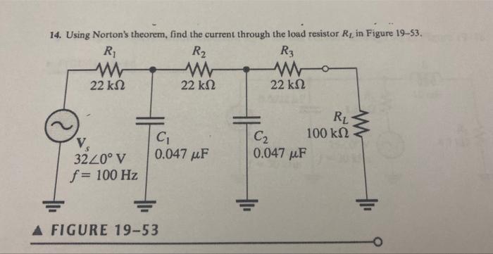 [solved] 14 Using Nortons Theorem Find The Current