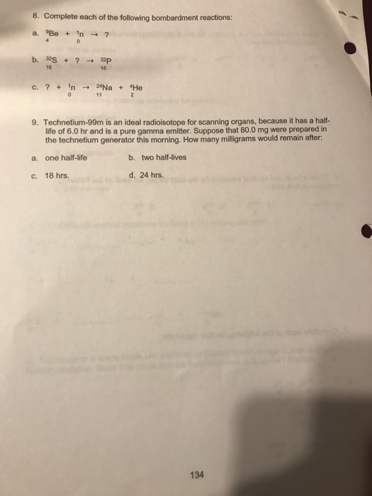 Solved Post-laboratory Questions: 1. Write the symbols for | Chegg.com