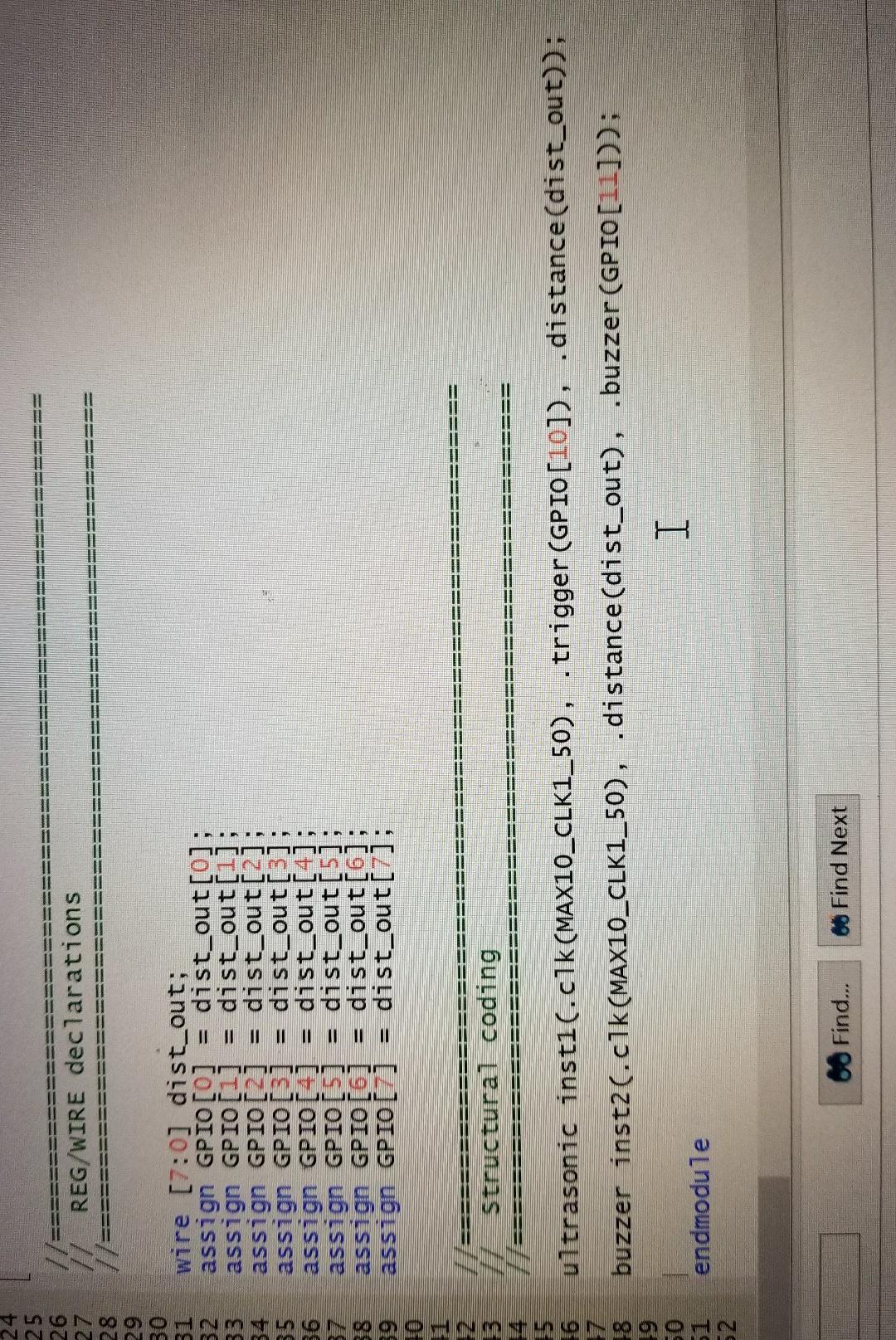 Solved Verilog Top level code to do the GPIO connections | Chegg.com