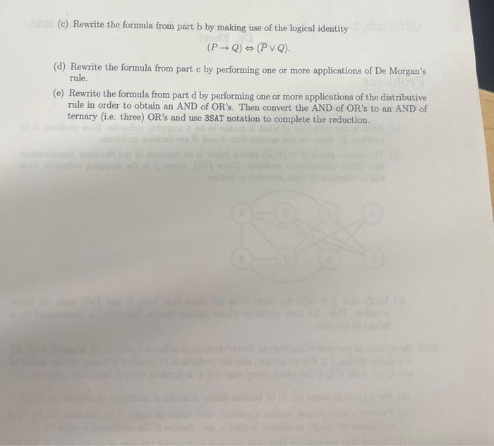 Solved LO3. Recall the mapping reduction from SAT to 3 SAT | Chegg.com