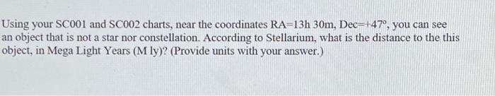 Using your SC001 and SC002 charts, near the | Chegg.com