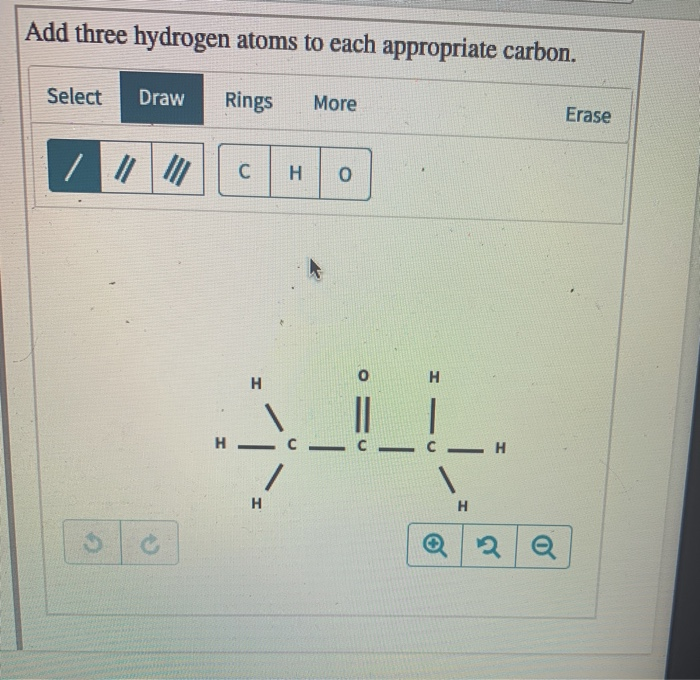 Solved Step 3: Establish connectivity of single bonds. The | Chegg.com