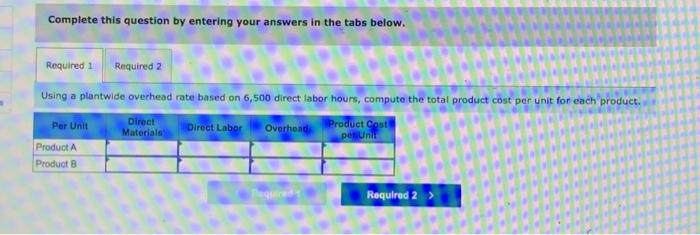 Solved Exercise 17-11 (Algo) Computing product cost per unit | Chegg.com