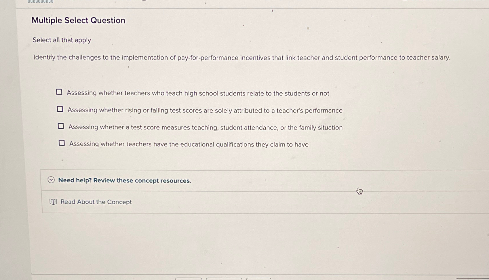 Solved Multiple Select QuestionSelect all that applyIdentify | Chegg.com