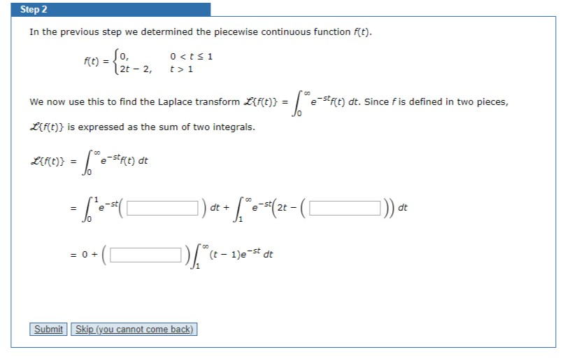 Solved Step 2 In the previous step we determined the | Chegg.com
