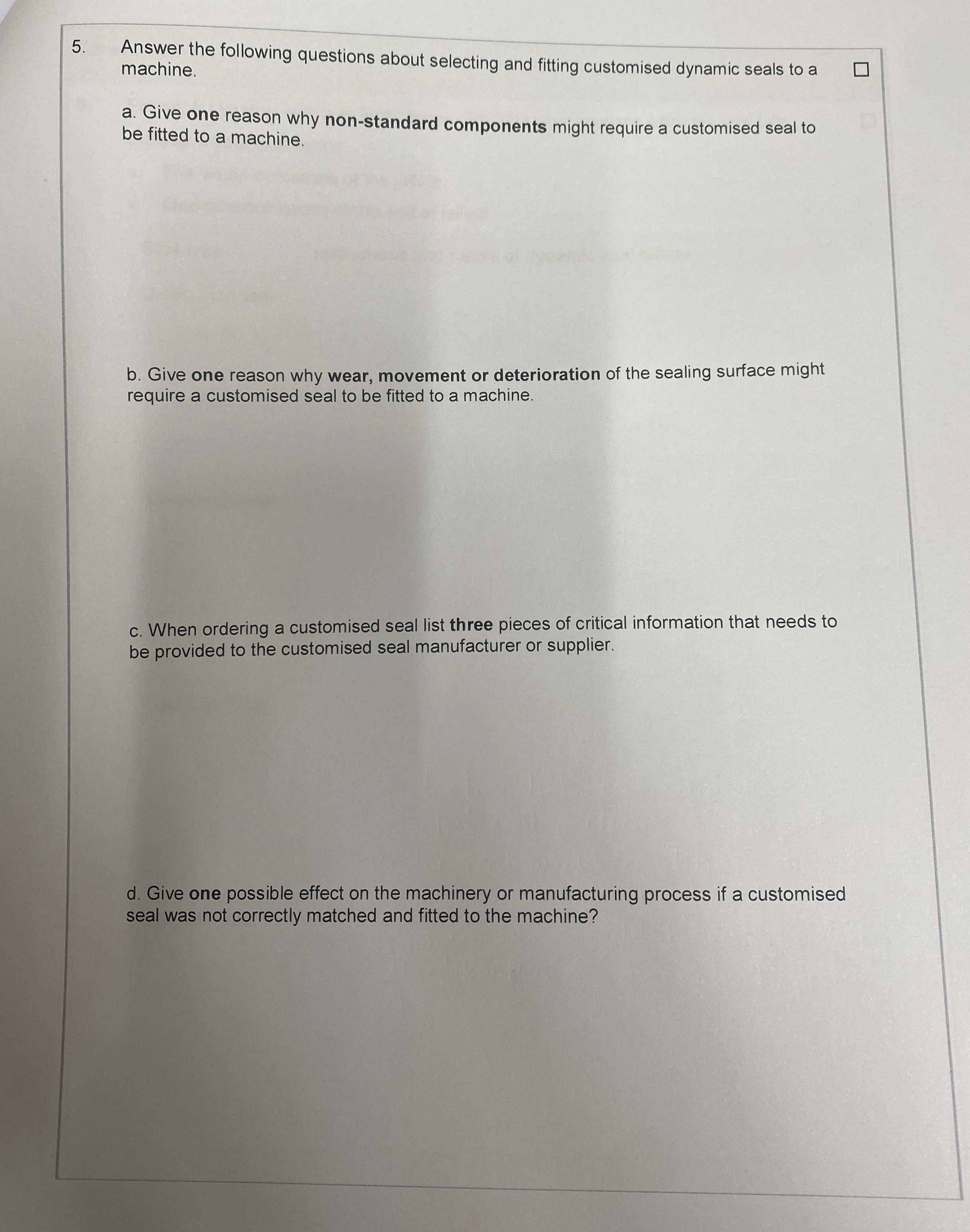 Solved Answer the following questions about selecting and | Chegg.com