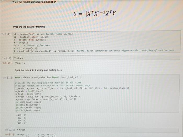 Solved help with boston housing csv from kaggle i need to | Chegg.com