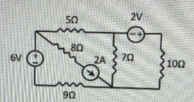 Solved using kirchhoff junction rule and loop rule calculate | Chegg.com