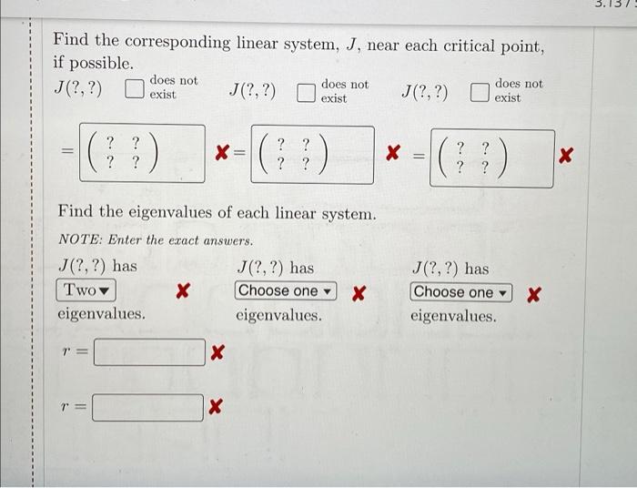 Solved Your Answer Is Partially Correct Determine All