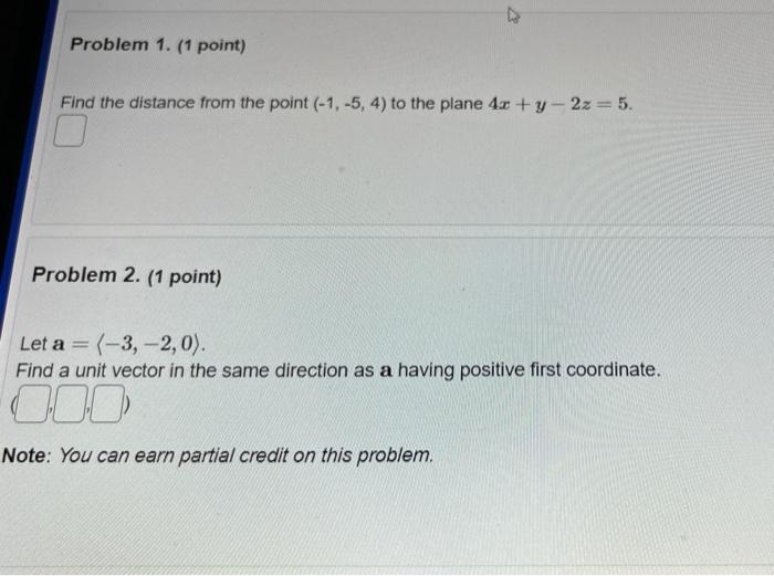 Solved please help solve these two probldmsProblem 1. (1 | Chegg.com