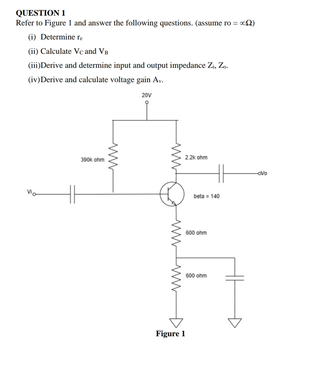 Solved QUESTION 1Refer to Figure 1 and answer the following | Chegg.com Solved QUESTION 1Refer to Figure 1 and answer the following | Chegg.com