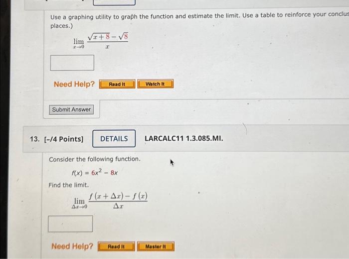 Solved Use a graphing utility to graph the function and | Chegg.com