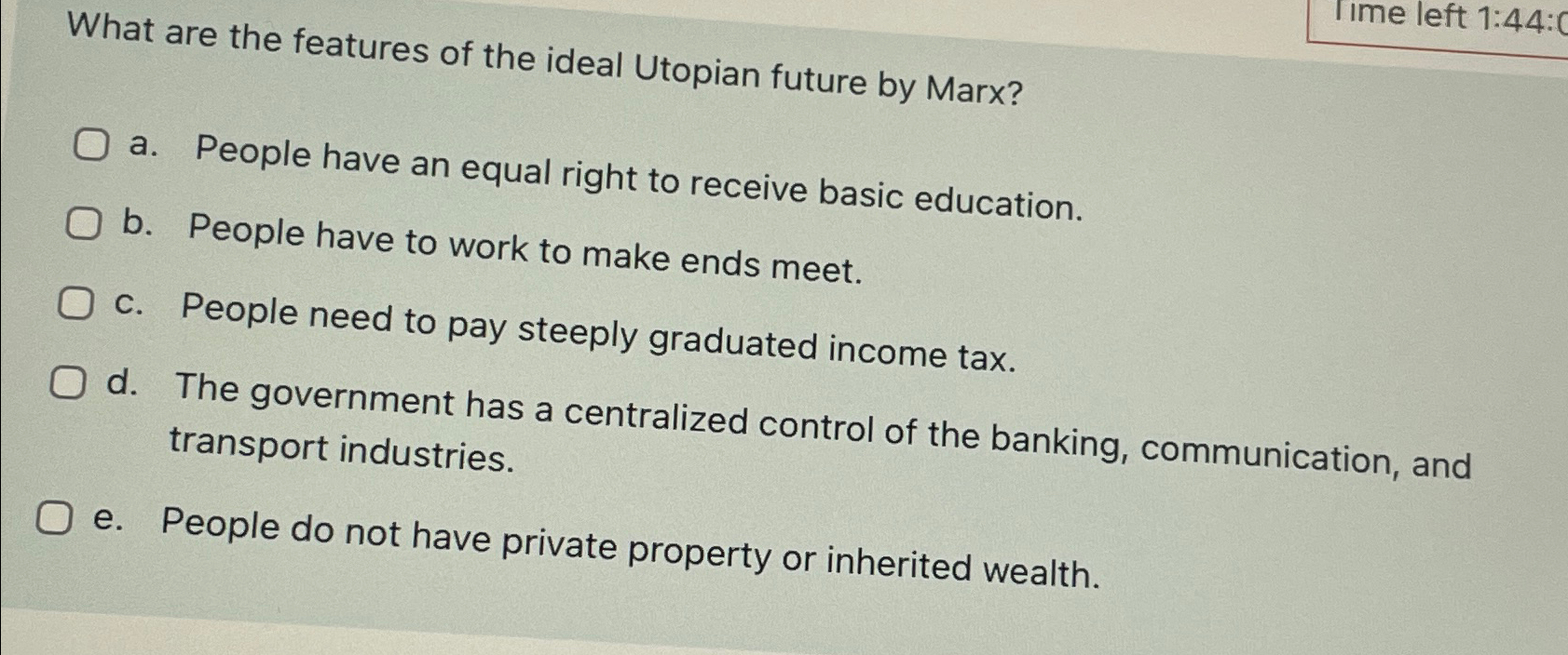 Solved What are the features of the ideal Utopian future by | Chegg.com