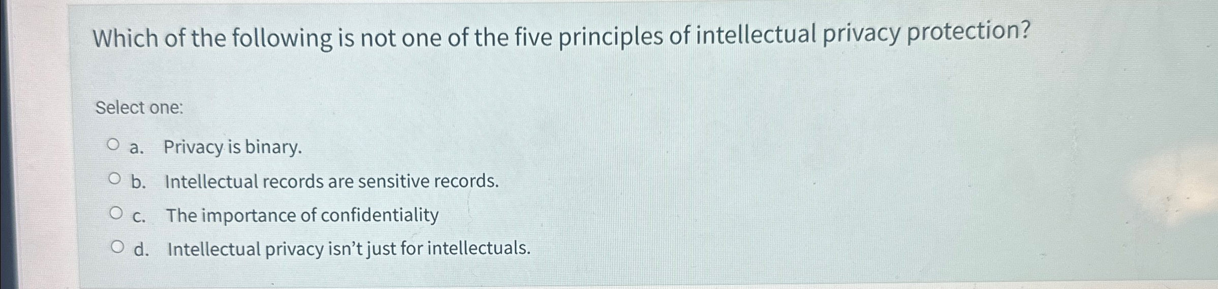 Which of the following is not one of the five | Chegg.com