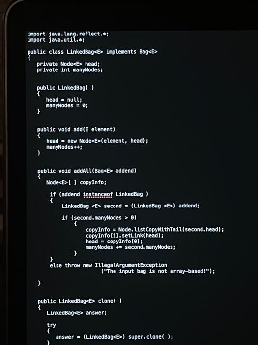Solved please write the code in java. write code for those | Chegg.com