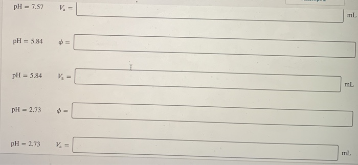 Solved Use an Excel spreadsheet to generate a titration | Chegg.com