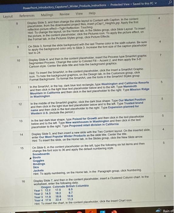 Solved Step Instructions Points Possible 1 Open the | Chegg.com