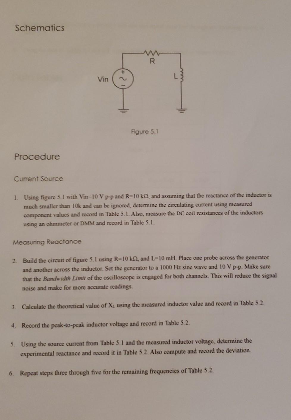 Solved 12 Inductive Reactance Objective Inductive reactance | Chegg.com