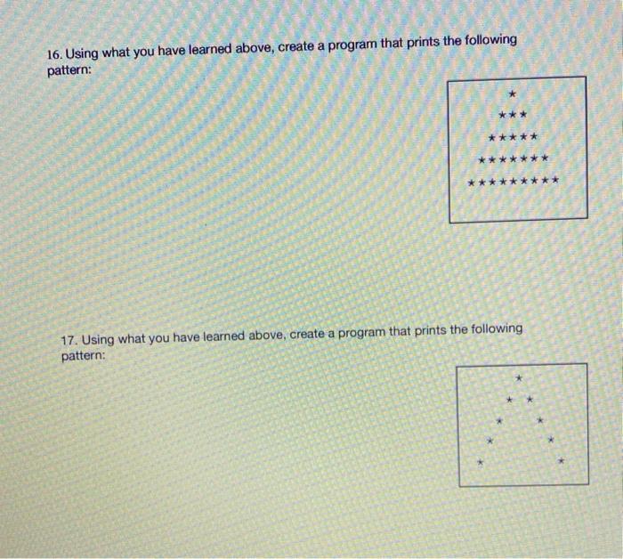 Solved 16. Using what you have learned above, create a | Chegg.com