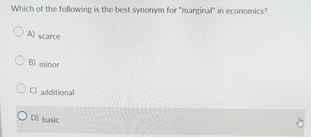 Solved Which of the following is the best synonym for | Chegg.com