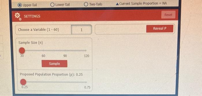 Solved Sampling Distribution of Proportion, Unknown p: | Chegg.com