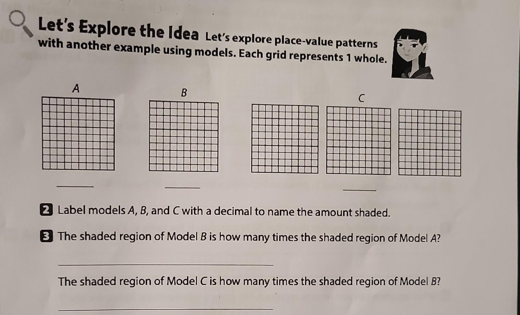 Let's Explore the Idea Let's explore place-value | Chegg.com