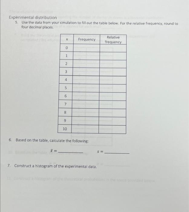 Solved Lab 5-Discrete probability distributions This lab | Chegg.com