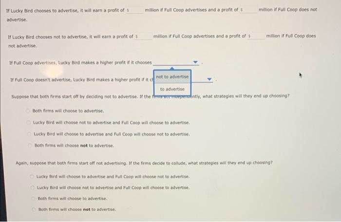 Solved 5. To advertise or not to advertise Suppose that two | Chegg.com