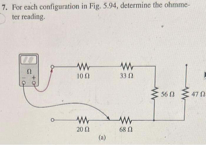 Solved For each configuration in Fig. 5.94, determine the | Chegg.com