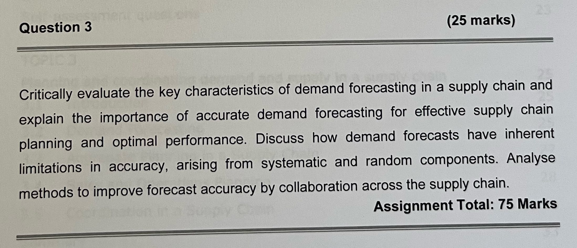 Solved Question 3(25 ﻿marks)Critically evaluate the key | Chegg.com