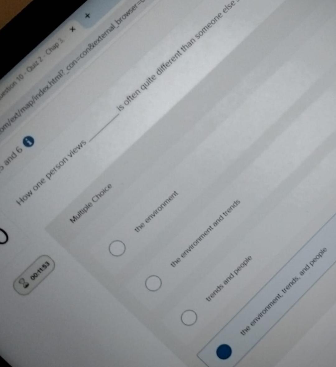 Solved How one person views is often quite different than | Chegg.com