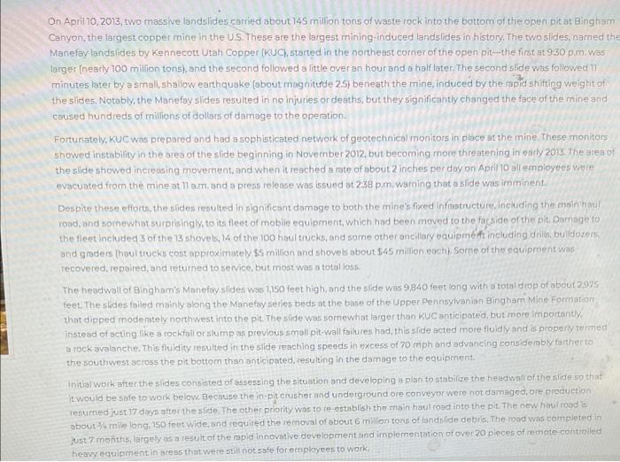 Solved read the first two pages and answer the questions on | Chegg.com