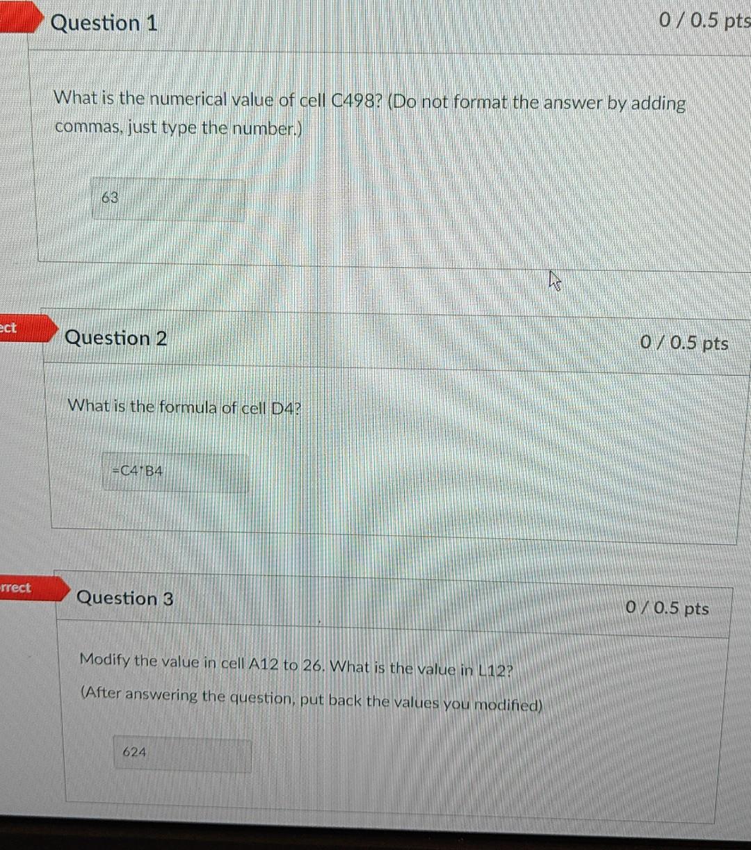 What is the numerical value of cell C498? (Do not | Chegg.com