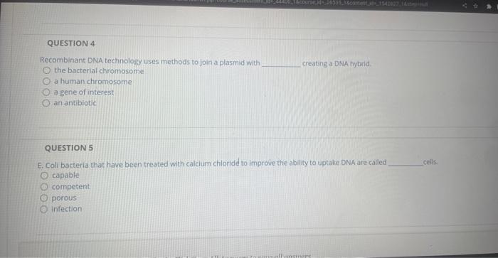 Solved What is the proper order of the four basic steps of | Chegg.com