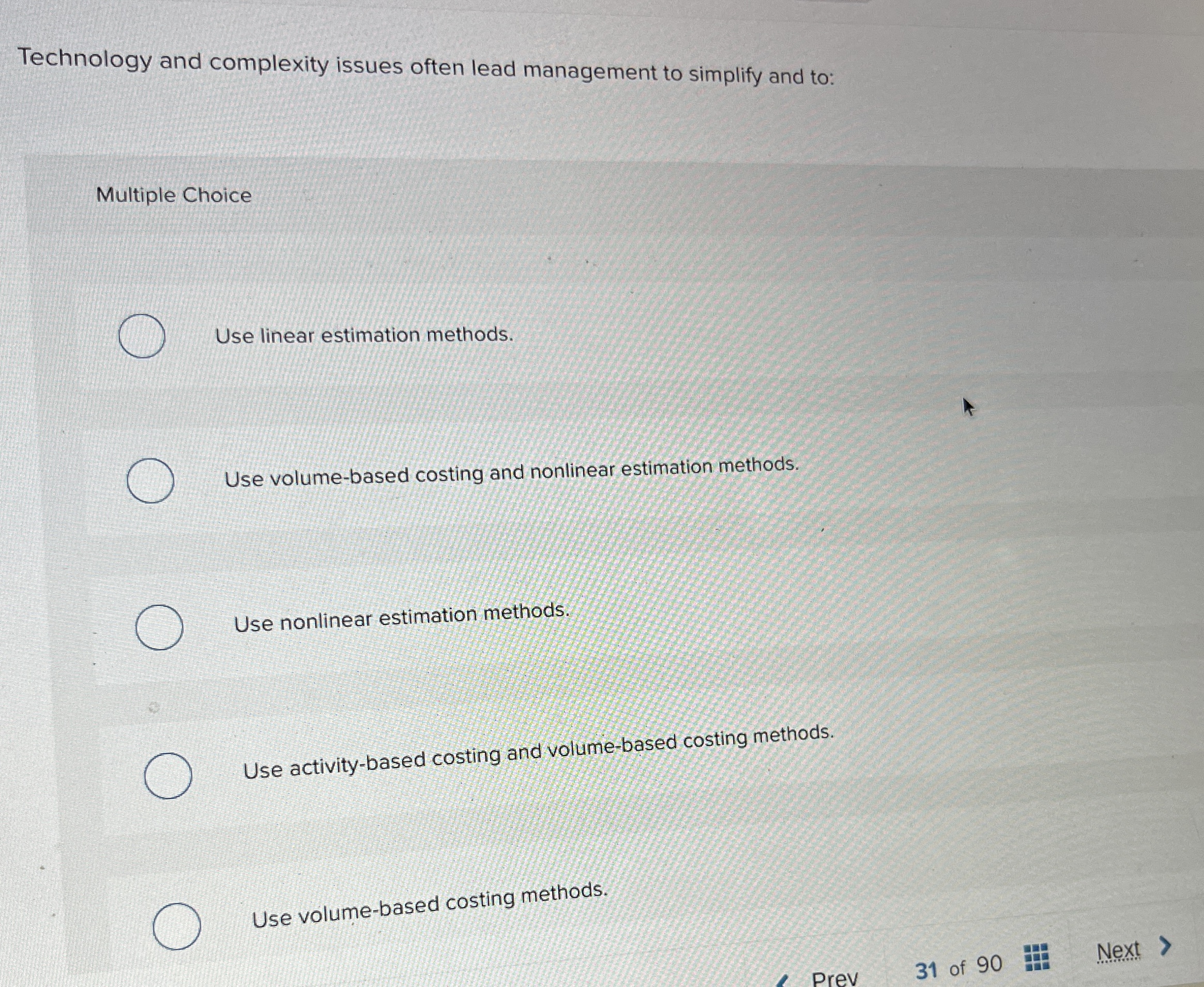 Solved Technology and complexity issues often lead | Chegg.com