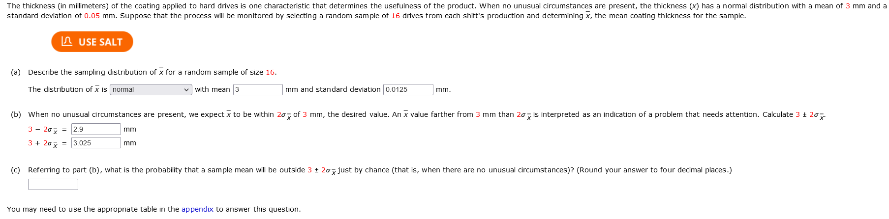 Solved standard deviation of 0.05mm. ﻿Suppose that the | Chegg.com