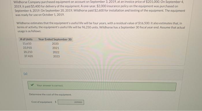 Solved accum depr. and carrying amount tables are cut off on | Chegg.com