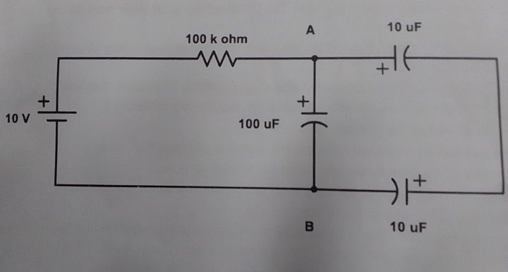 Solved Calculate the nominal capacitance across nodes A and | Chegg.com