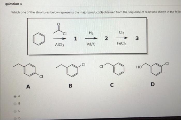 Solved 8 SO3 CI dilute HNO3 1 2 3 4 H2SO4 FeCl3 H2SO4 H2SO4 | Chegg.com