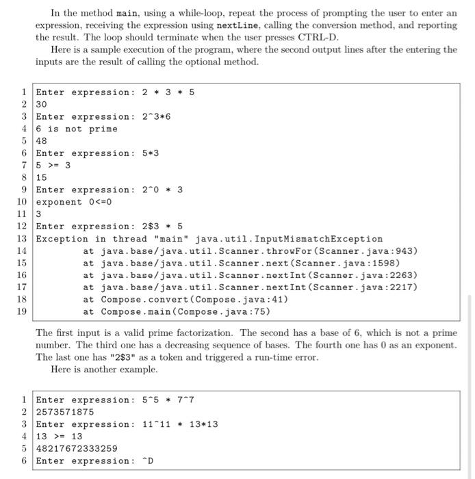 Solved Integer The Gool Of Thas Lab Is To Wite In Peggram 8612