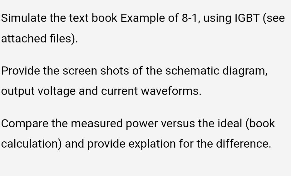 Solved Square-Wave Inverter with RL Load The full-bridge | Chegg.com