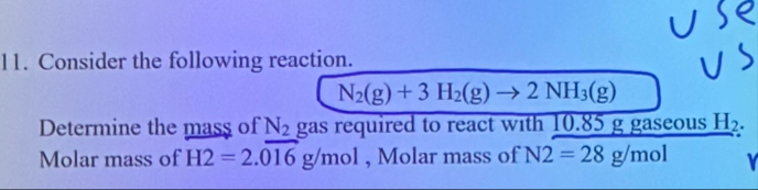 Solved Consider the following | Chegg.com