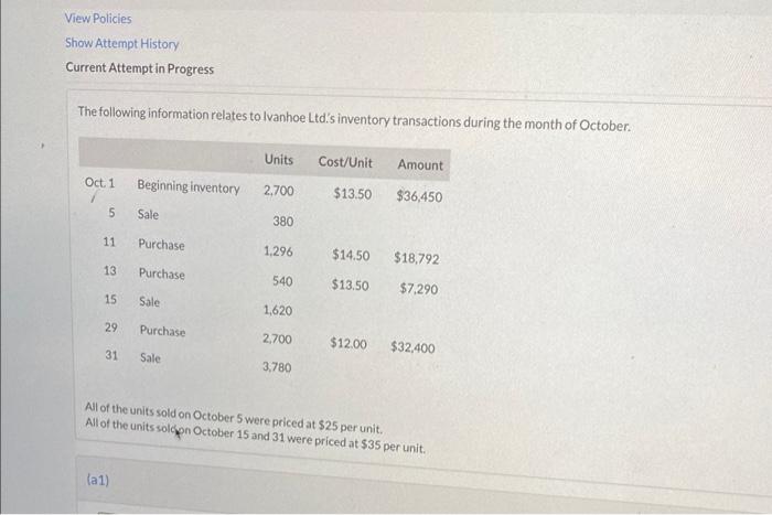 [Solved]: perpetual inventory system weighted-average method