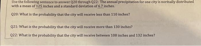 Solved Use the following sentence to answer Q20 through Q22: | Chegg.com