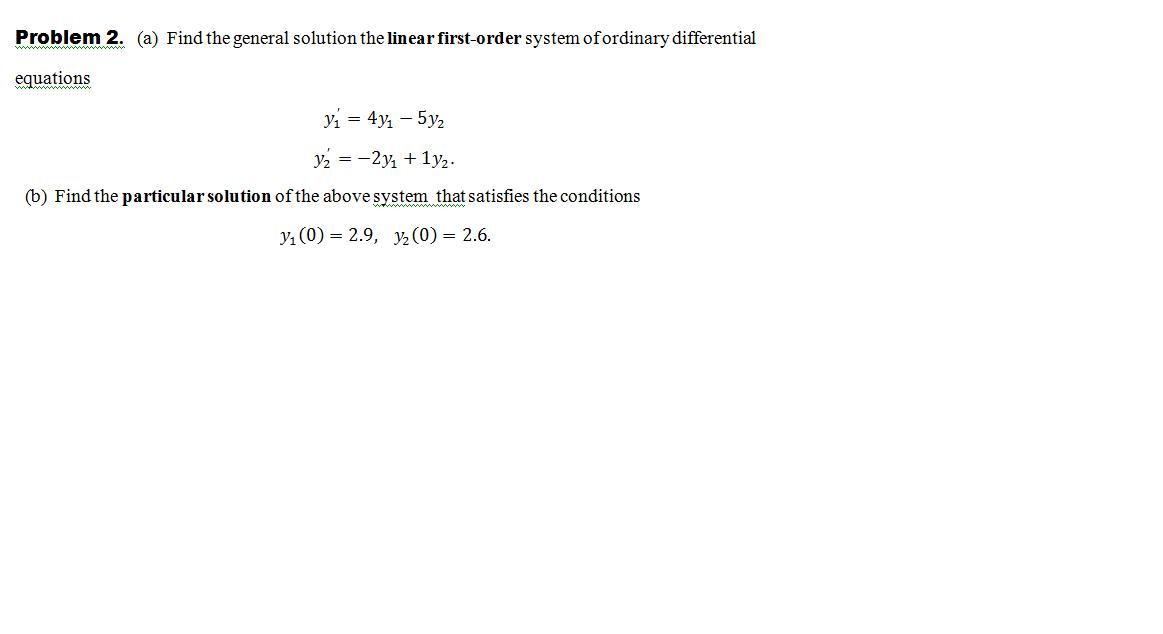 Solved Find the general solution the linear first - order | Chegg.com Solved Find the general solution the linear first - order | Chegg.com