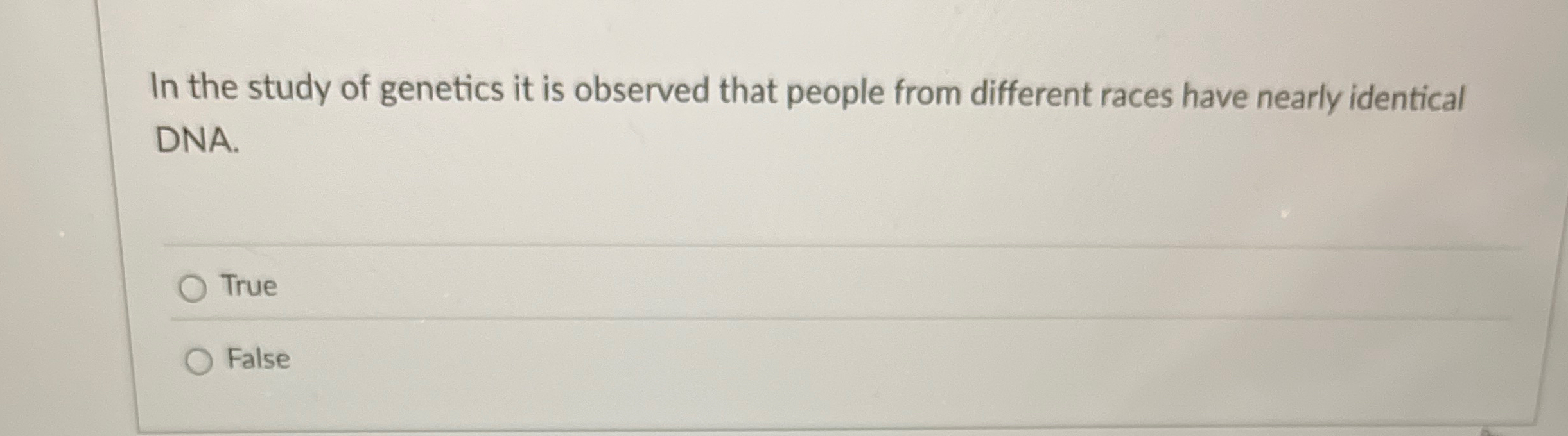 Solved In the study of genetics it is observed that people | Chegg.com